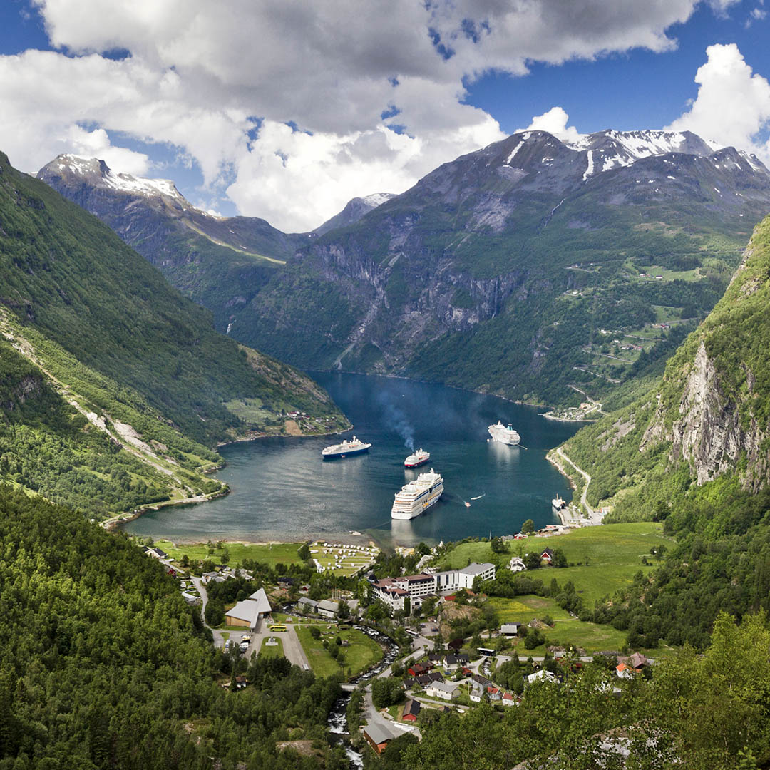 Wetter Geiranger Juli